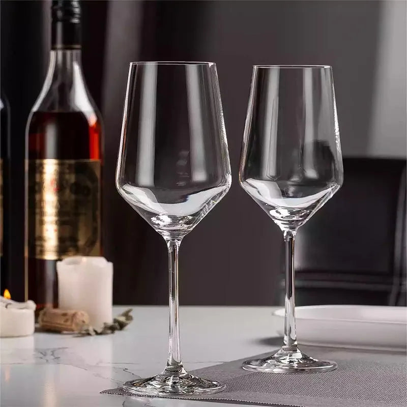 Crystal Red Wine Glass | 450ml | Set of 6 – Dusaan